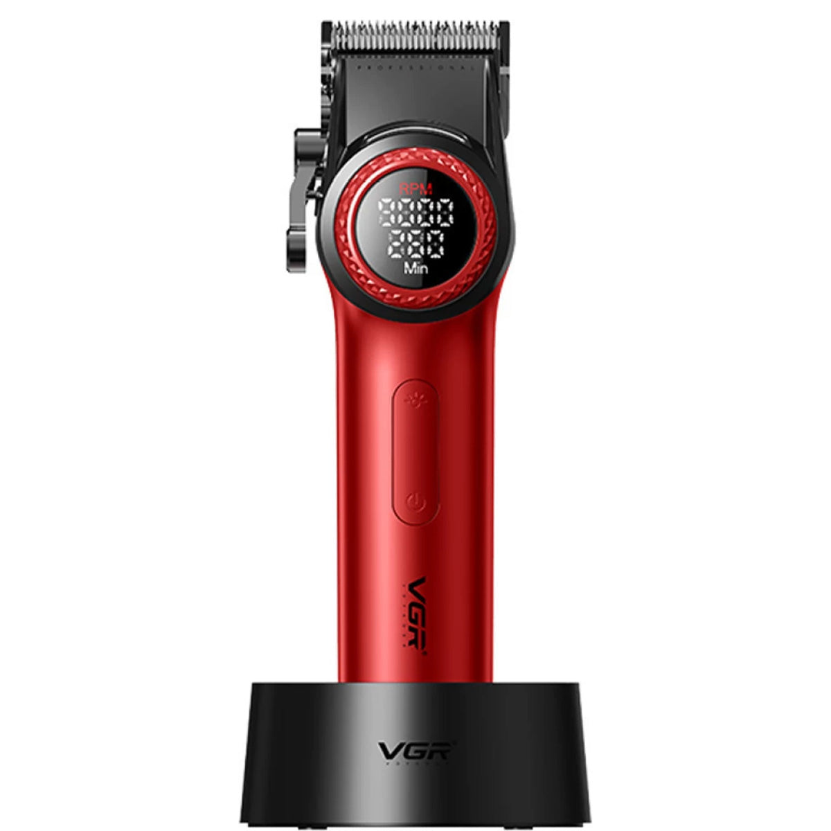 Voyager Premium Professional Hair Clipper (Red) | BarberShopCo